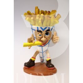 Beeldenmarkt.com Frietzak met gezichtje